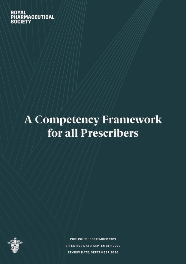 A Competency Framework for all Prescribers | RPS